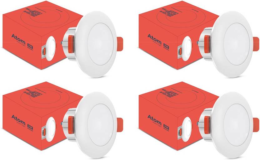 Goldmedal Atom 3W LED Downlight-Round Recessed Ceiling Lamp Price in ...