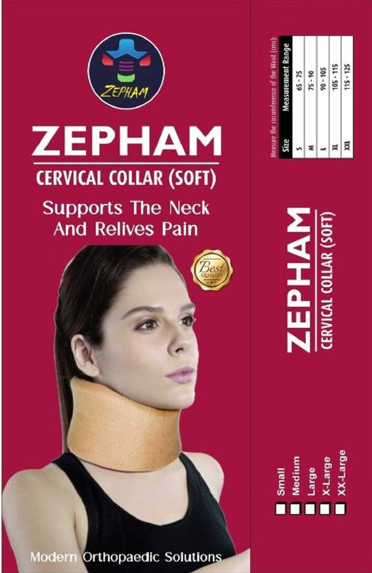 Zepham Neck Support Cervical Collar Soft For Cervical Spine ...