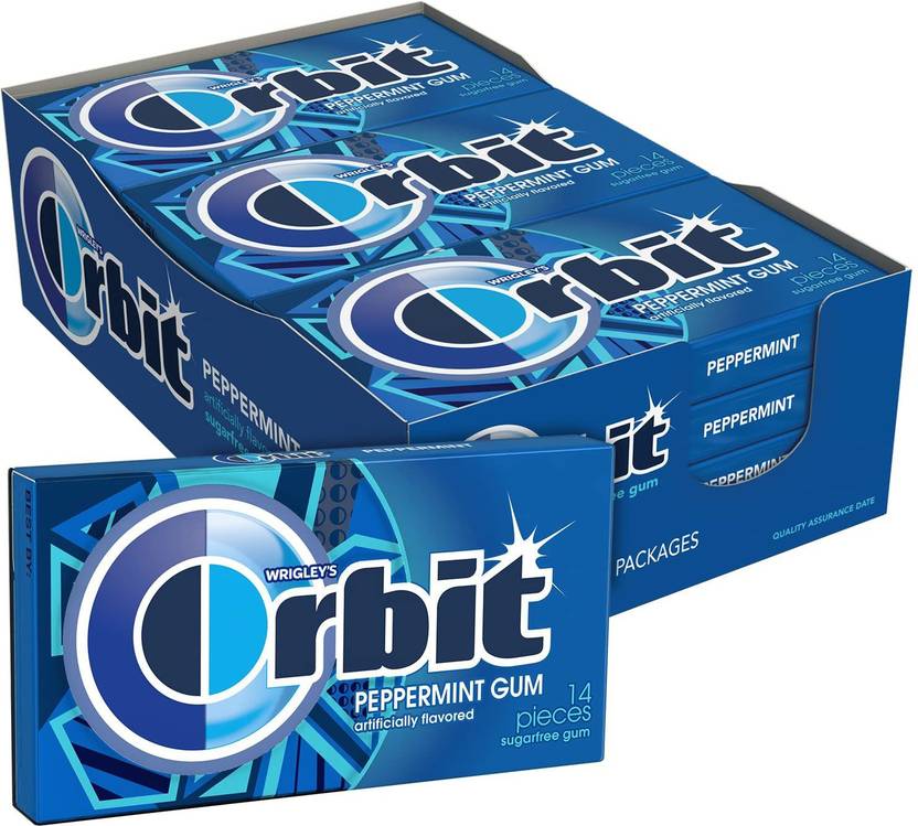 Wrigleys Orbit Gum, Peppermint Chewing Gum Price in India - Buy ...