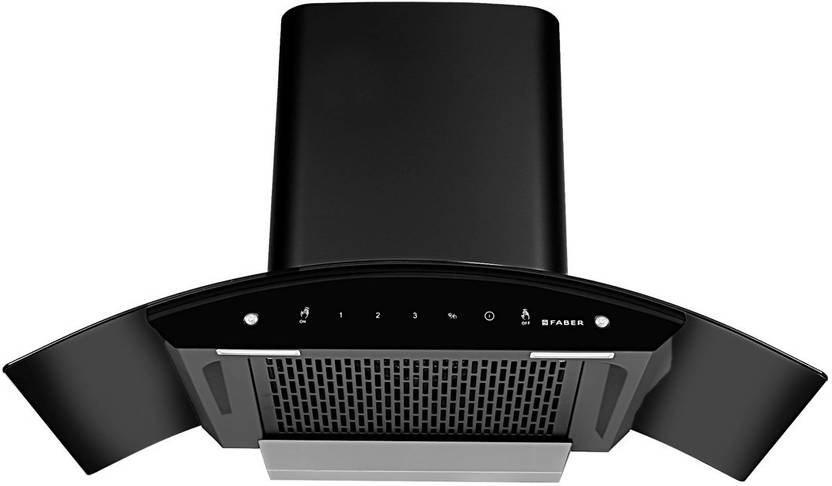 Faber HOOD ORIENT XPRESS IND HC SC EBK 90 Auto Clean Wall Mounted ...