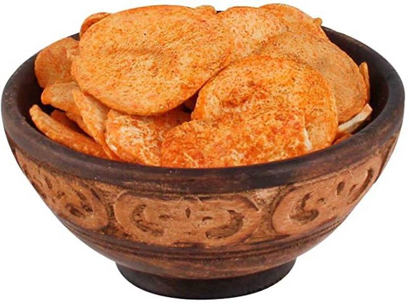 RAMDEV DELIGHT Low Fat Masala PATTA Wafer / Chips ( Potato Wafer), 250g ...