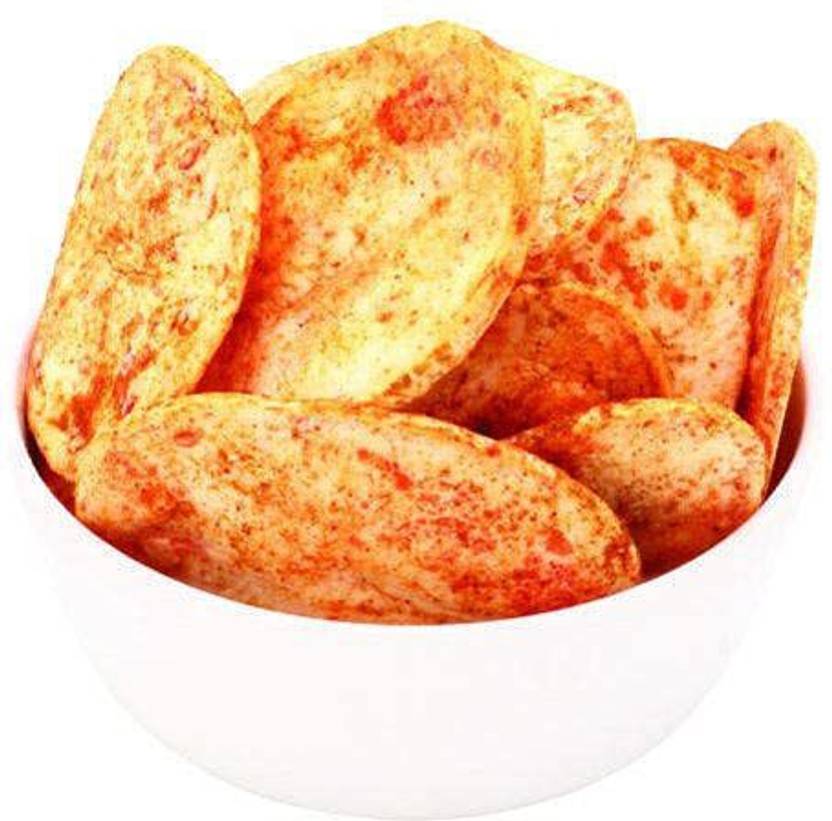 RAMDEV DELIGHT Low Fat Masala PATTA Wafer / Chips ( Potato Wafer), 400g ...