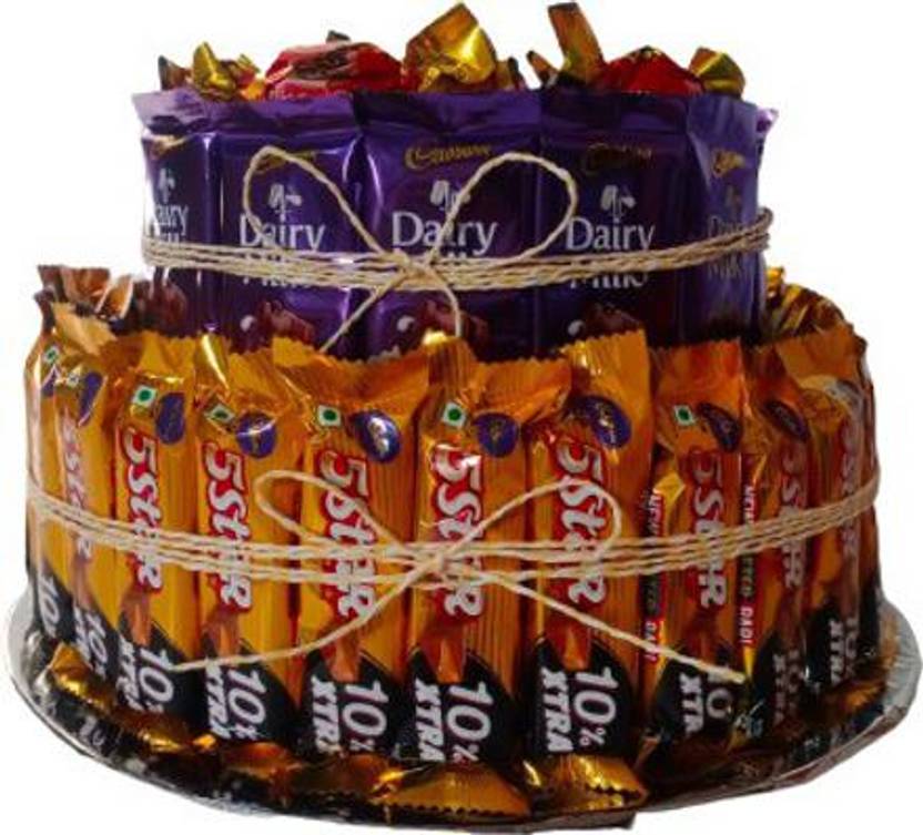 Cadbury Dairy Milk, 5 star and Milk chocolate hamper Bars Price in ...