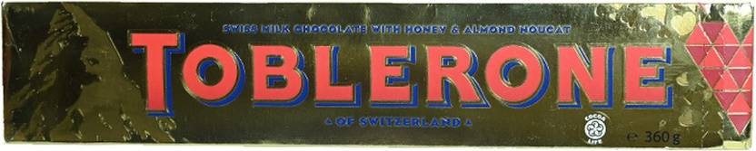 Toblerone Milk - Messages 360 gm Bars Price in India - Buy Toblerone ...