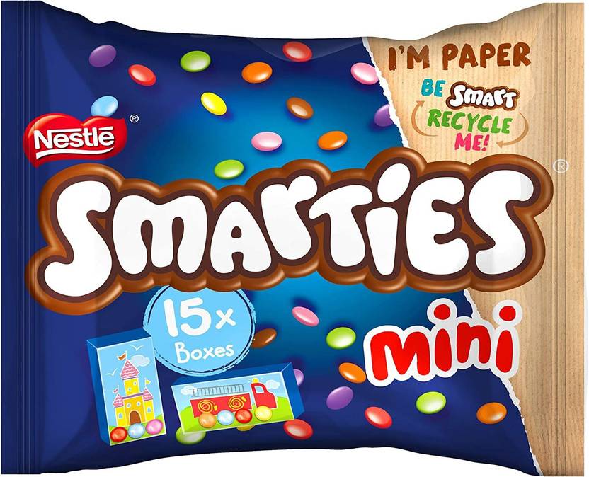 NESTLE Smarties Milk Chocolate Coated With Crispy Crunchy Shell Bites ...
