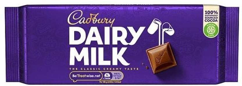 Cadbury Dairy Milk Tablet 180 gm Bars Price in India - Buy Cadbury ...