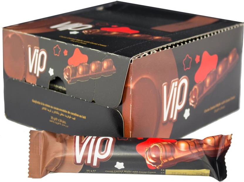VIP Cocoa Coated Chocolate Wafer with Cocoa Cream Bars Price in India ...