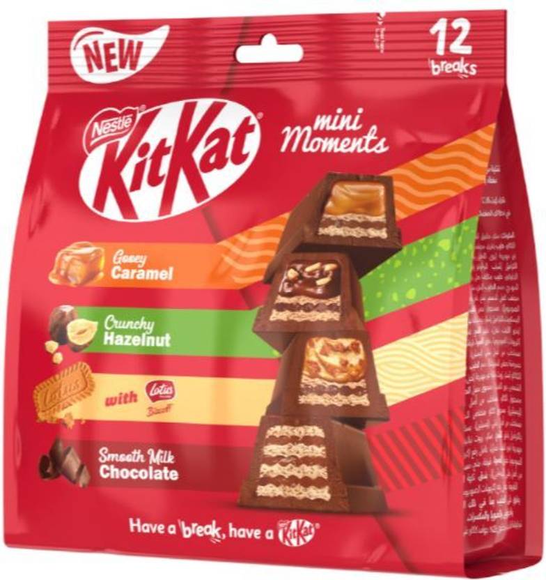 Kitkat Mini Moments With Four New Variety 12 Breaks Truffles Price in ...