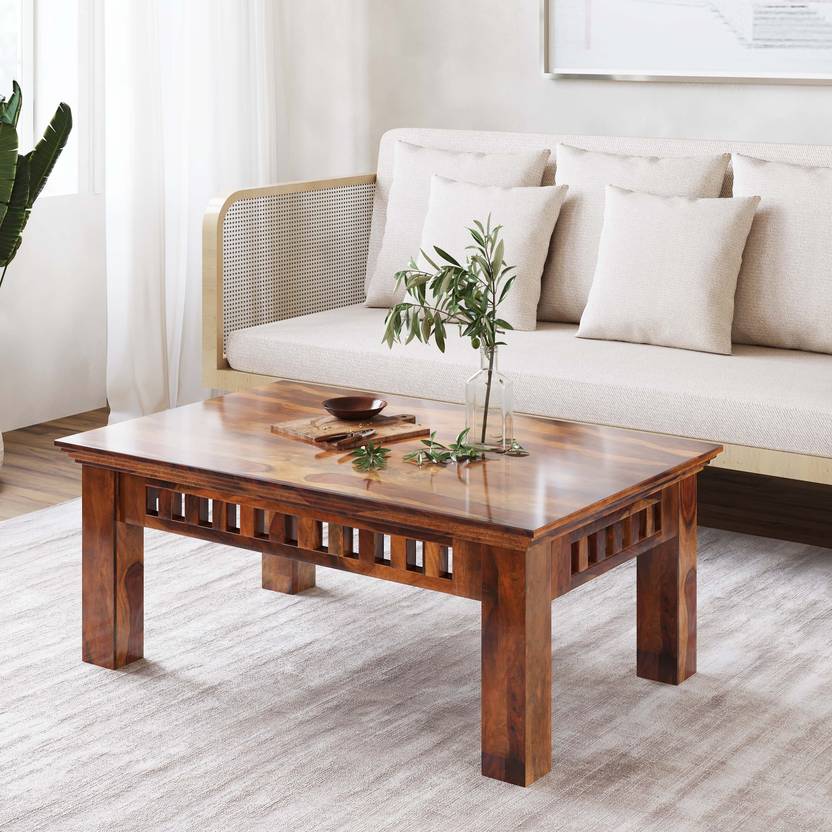 Allie Wood Rosewood (Sheesham) Solid Wood Coffee Table Price in India - Buy Allie Wood Rosewood ...