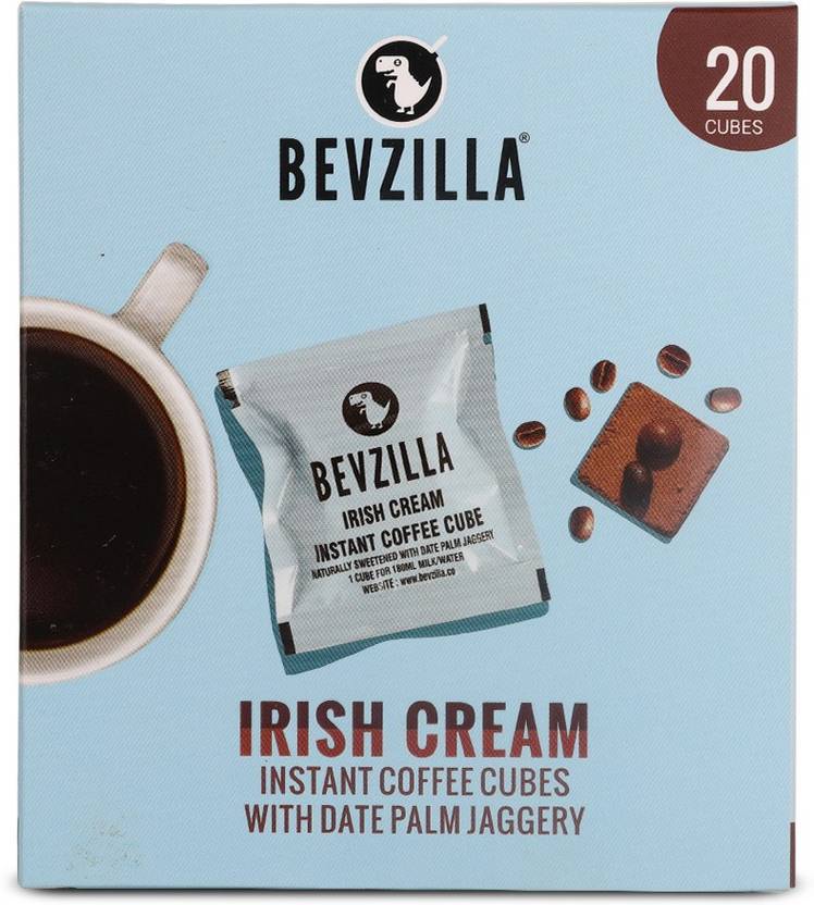 Bevzilla 20 Instant Coffee Cubes Pack with Organic Date Palm Jaggery ...