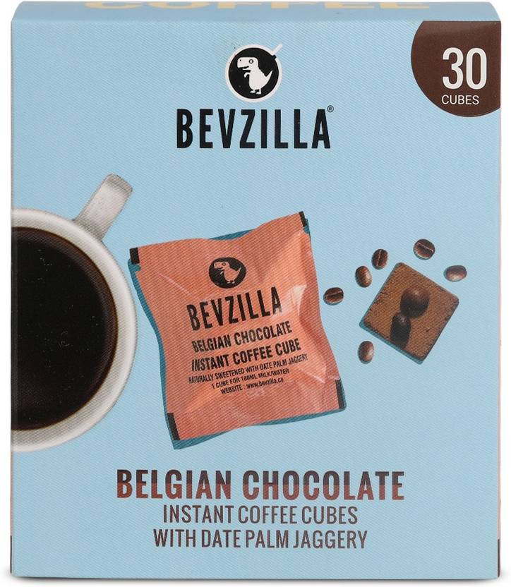 Bevzilla 30 Instant Coffee Cubes with Organic Date Palm Jaggery ...
