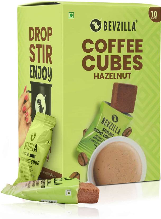 Bevzilla 10 Instant Coffee Cubes Pack with Organic Date Palm Jaggery ...