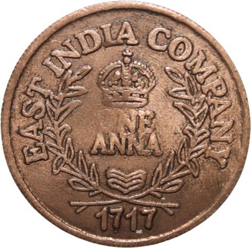 imperialshop #BA133 - (Token) One Anna (1717) "Shri Kuber Bhagwan" Old ...
