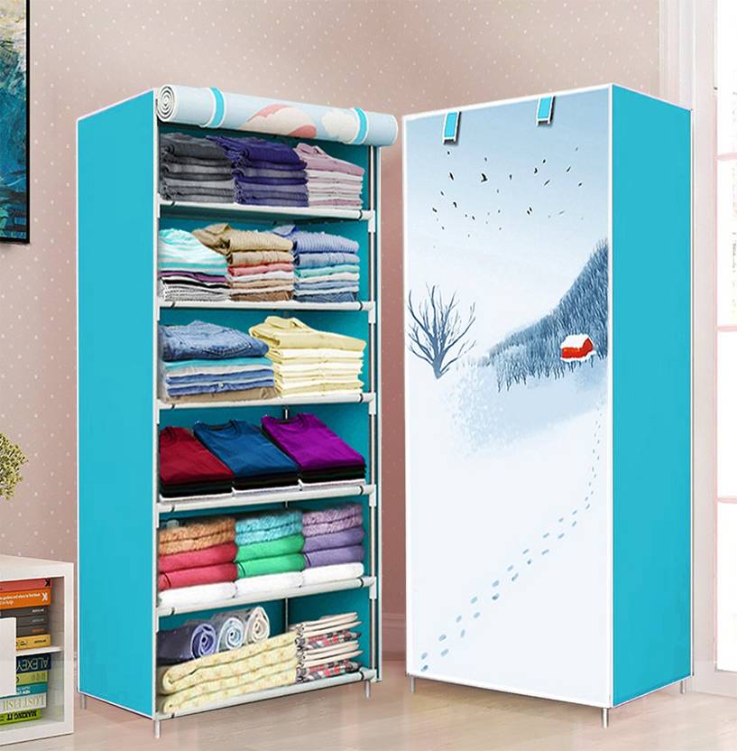 Sasimo Carbon Steel Collapsible Wardrobe Price in India - Buy Sasimo ...