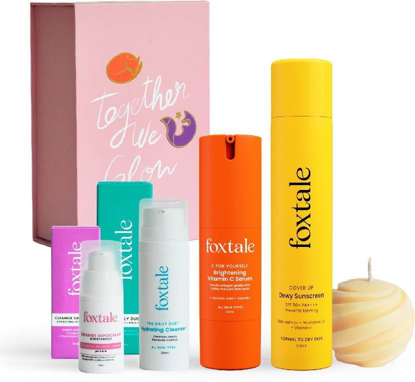 Foxtale Brighter Days Rakhi Gift Box | Skincare Gift for Sister from ...