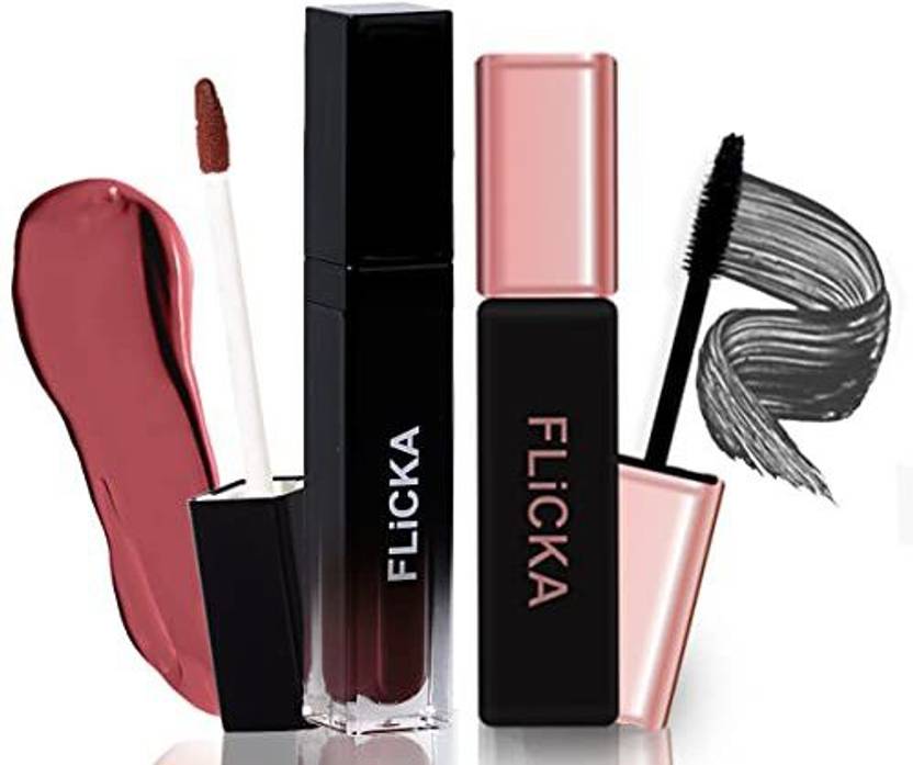 Flicka Set and Attack Liquid Matte Lipstick- 10 Walnut Wonder |Last it ...