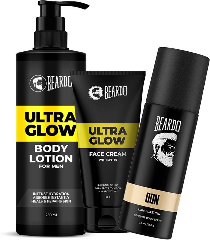 BEARDO New Generation Combo ( Don Perfume 150ml + Ultra Glow Face Cream ...