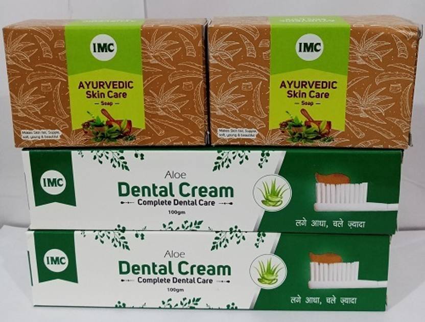 IMC 2 AYURVEDIC SOAP+2 ALOE DENTAL CREAM Price in India - Buy IMC 2 ...