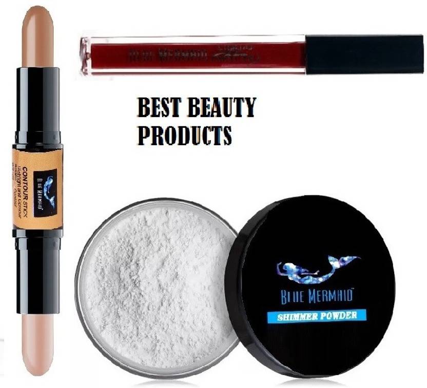 BLUEMERMAID ORIGINAL BEST COMBO KIT SILVER HIGHLIGHTER 2 IN 1 CONTOUR ...