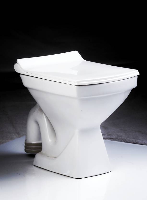 clayplus CERAMIC'S Floor Mounted Western Toilet Commode PREMIUM GRADE ...