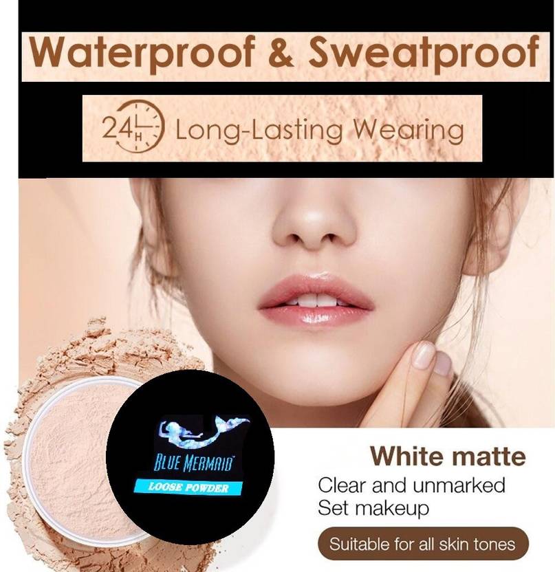 BLUEMERMAID Loose face powder Matte Finish Compact Powde Compact ...