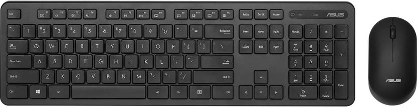 Asus Wireless Keyboard and Silent Optical Mouse Set CW100 Combo Set ...