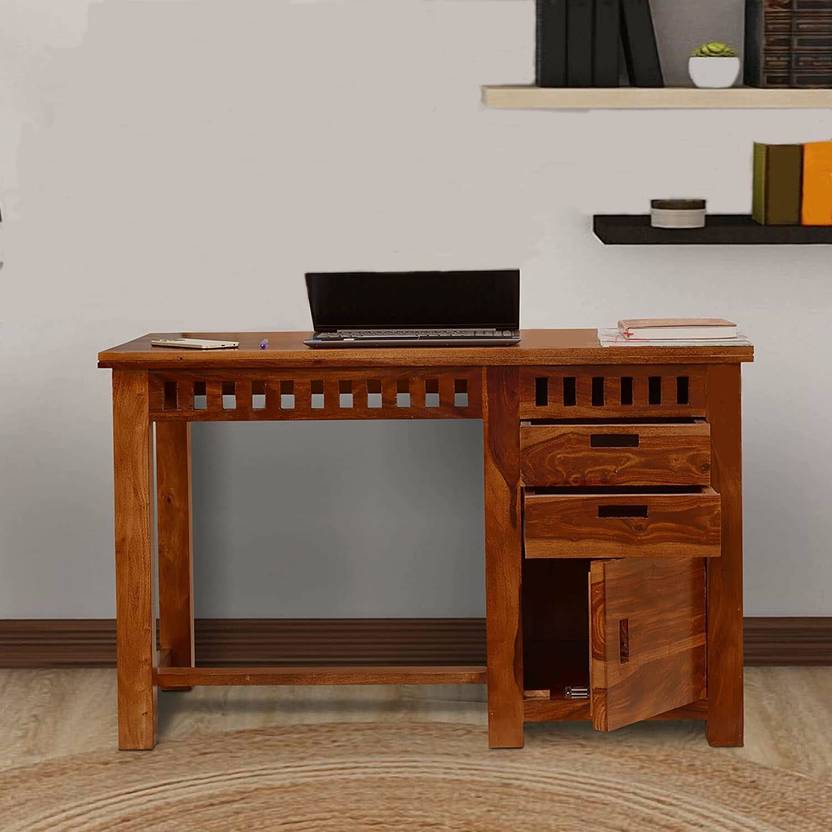 Krishna Art Solid Wood Computer Desk Price in India - Buy Krishna Art ...