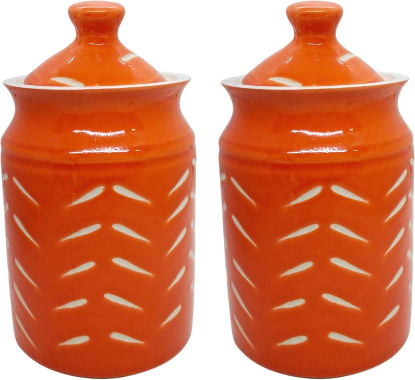 Orolinks Ceramic Pickel Jars Set for Kitchen Storage DiningTable Barni ...