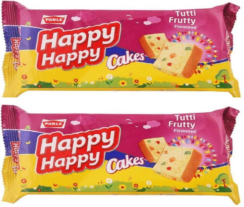 PARLE Happy Happy Tutti Frutty Cakes Plain Price in India - Buy PARLE ...