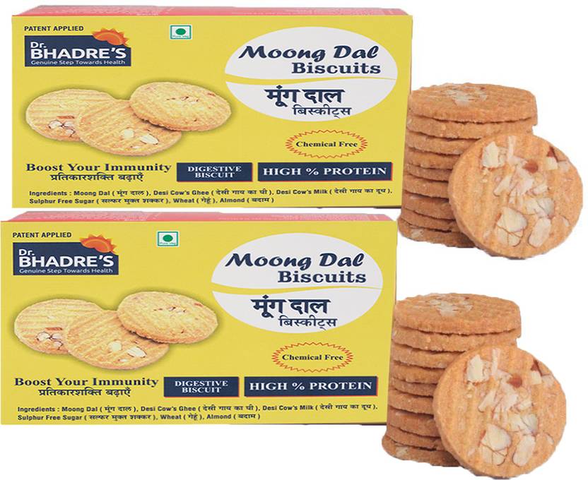 Dr. BHADRE'S Digestive Biscuit 400gm|Cashew Biscuit with Mix of Almond ...
