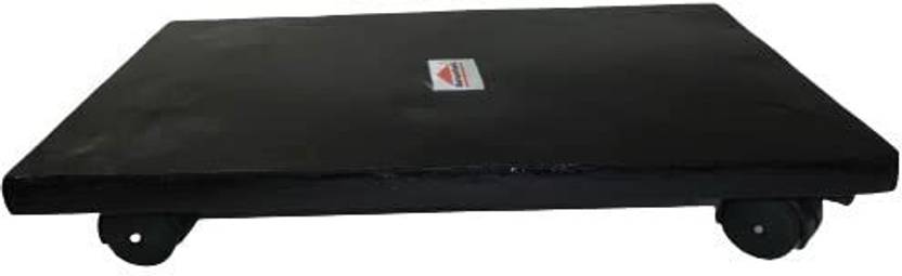 SANUSHAA Metal CPU Trolley Stand Heavy Duty Computer Floor Stand ...