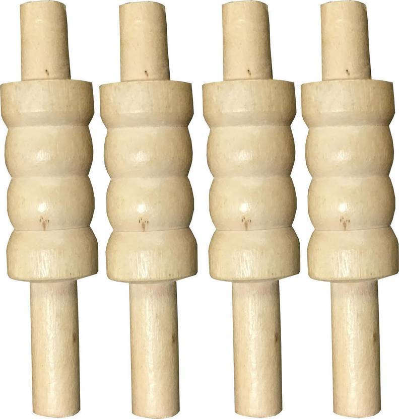 SPORTOFISTA ® Original & Certified Cricket Bails Stumps wooden Set Of 4 ...