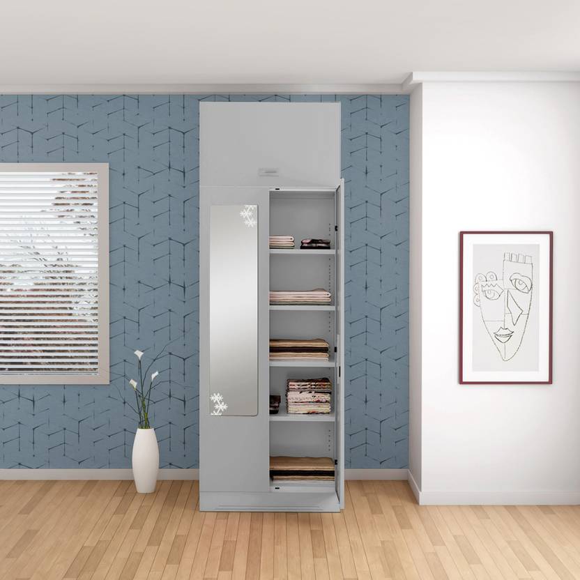 Godrej Interio Slimline 2 Door 4 Shelf Metal Almirah Price in India ...