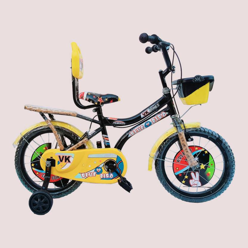ROXX CART BICYCLE 16T ZOOM BABY (YELLOW) FOR 5 TO 7 YEAR KIDS 16 T BMX ...