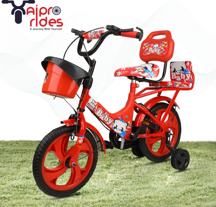 crafto kids CRAFTO 14T RED VARIANT COLOUR (CUTE BABY BICYCLE ...