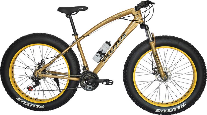 Plutus Jaguar Fat-Bike for Adults (12 Yrs) with Dual Disc Brake, Multi ...