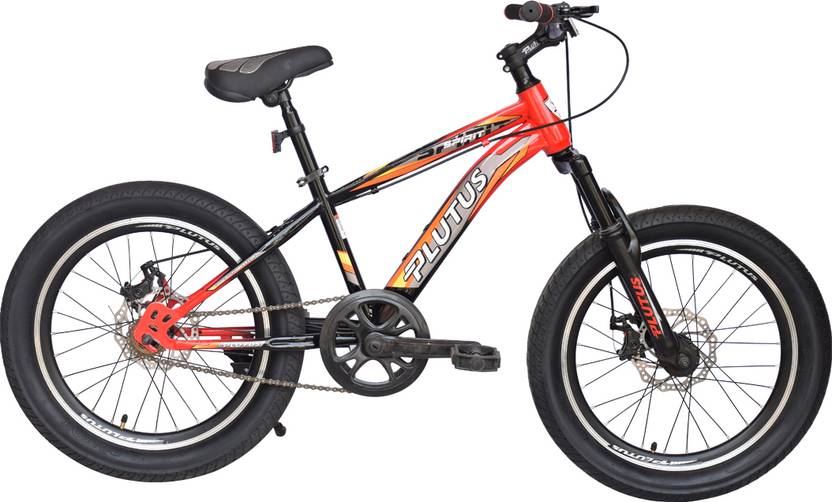 Plutus Spirit Semi-Fat Bike for Kids with Disc Brake Single Speed ...