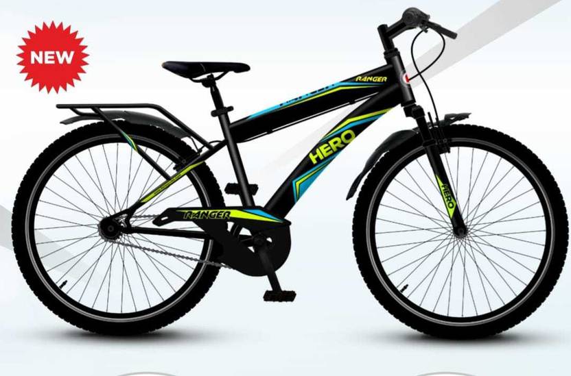 HERO CYCLES RANGER IBC | Wheel Size 26 | FRONT-Suspension | POWER Brake ...