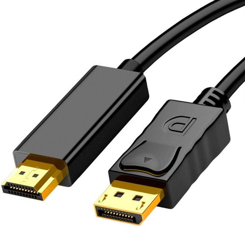 Omnivision HDMI Cable 1.8 m DisplayPort to HDMI Cable, DP Male to HDMI ...