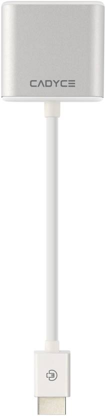 CADYCE HDMI Cable 0.5 m CA-HDVGA HDMI to VGA Converter with Audio ...