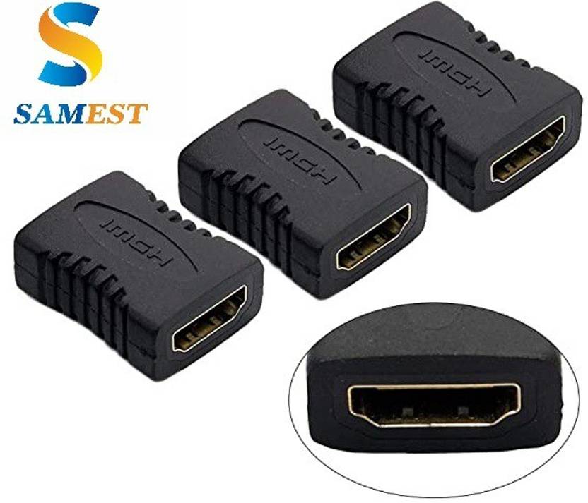samest HDMI Cable 0 m (Pack of 3) HDMI Female to HDMI Female Cable ...