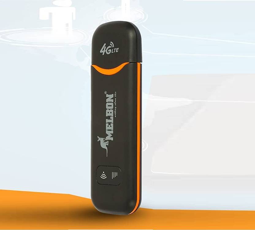 Melbon HI-Speed 150Mbps Plug & Play Wireless Wi-Fi Dongle Sim Network ...