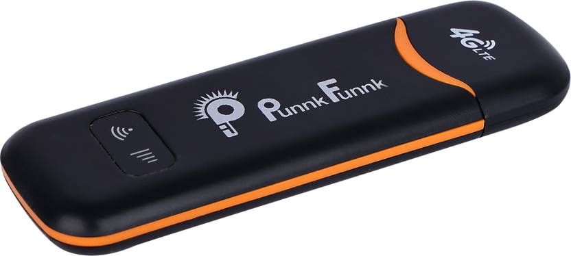 PunnkFunnk LTE WiFi USB Dongle Stick with All SIM Network Support, Plug & Play 4G Data Card Data ...