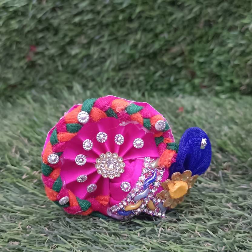 RMCG Traders Bal Gopal Pagdi | Laddu Gopal Ji Stone Pagdi | Krishna ...