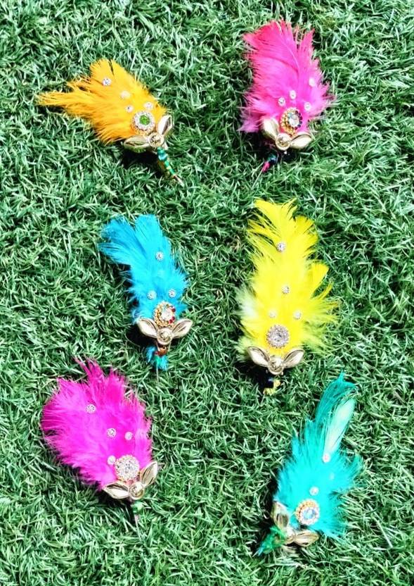 Firmus Traditional Laddu Gopal/ Kanhaji / Radha Rani Kalangi (Pack of 6 ...