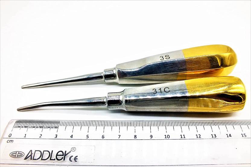 ADDLER DENTAL STRAIGHT BLADE 3MM 3S, INVERTED CURVE 3MM 31C COUPLAND ...