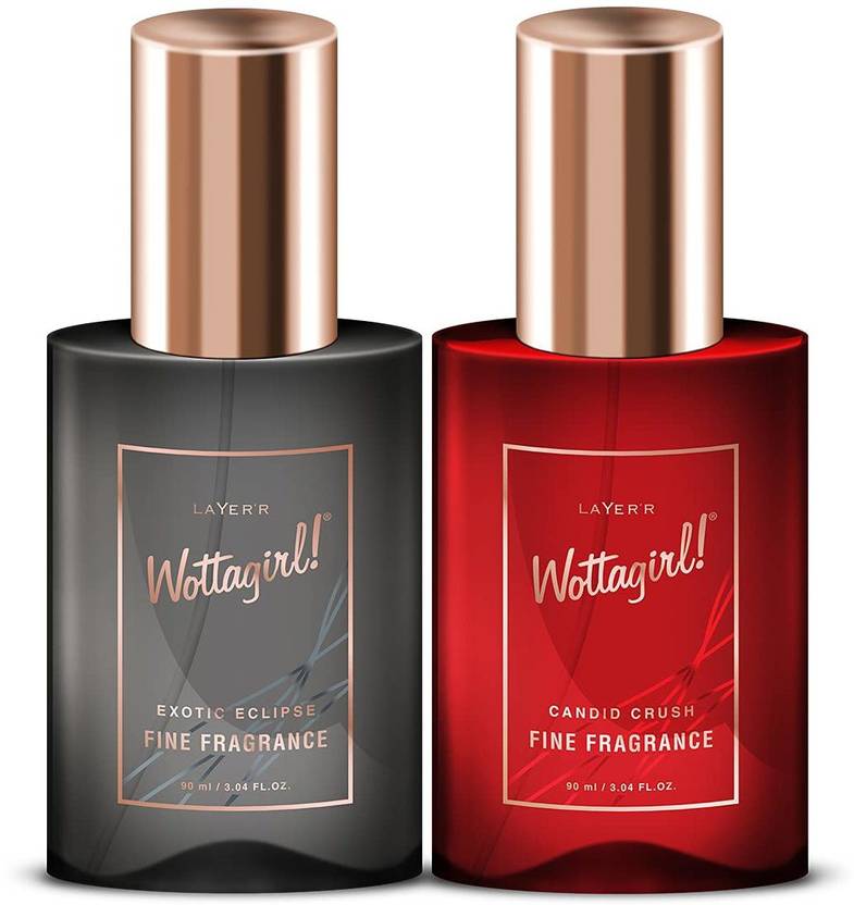 LAYER'R WOTTAGIRL EXOTIC ECLIPSE, CANDID CRUSH FINE FRARANCE PERFUM ...