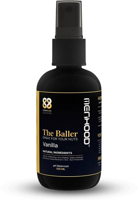 MENHOOD The Baller ( Vanilla ) Deo Spray for Men's Private Areas, Anti ...