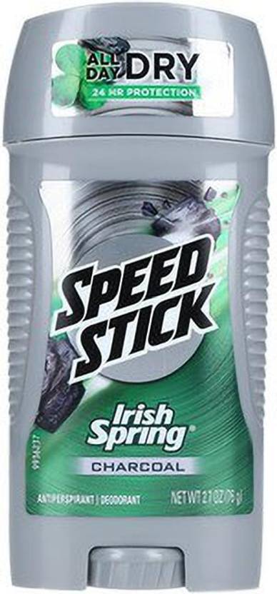 SPEED STICK Irish Spring Charcoal Antiperspirant Deodorant Stick ...