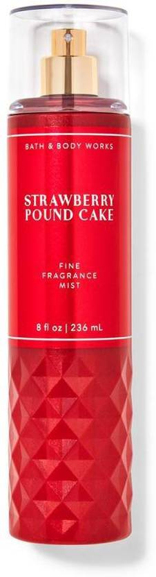 Bath and Body Works Strawberry Pound Cake Fine Fragrance Mist Body Mist ...